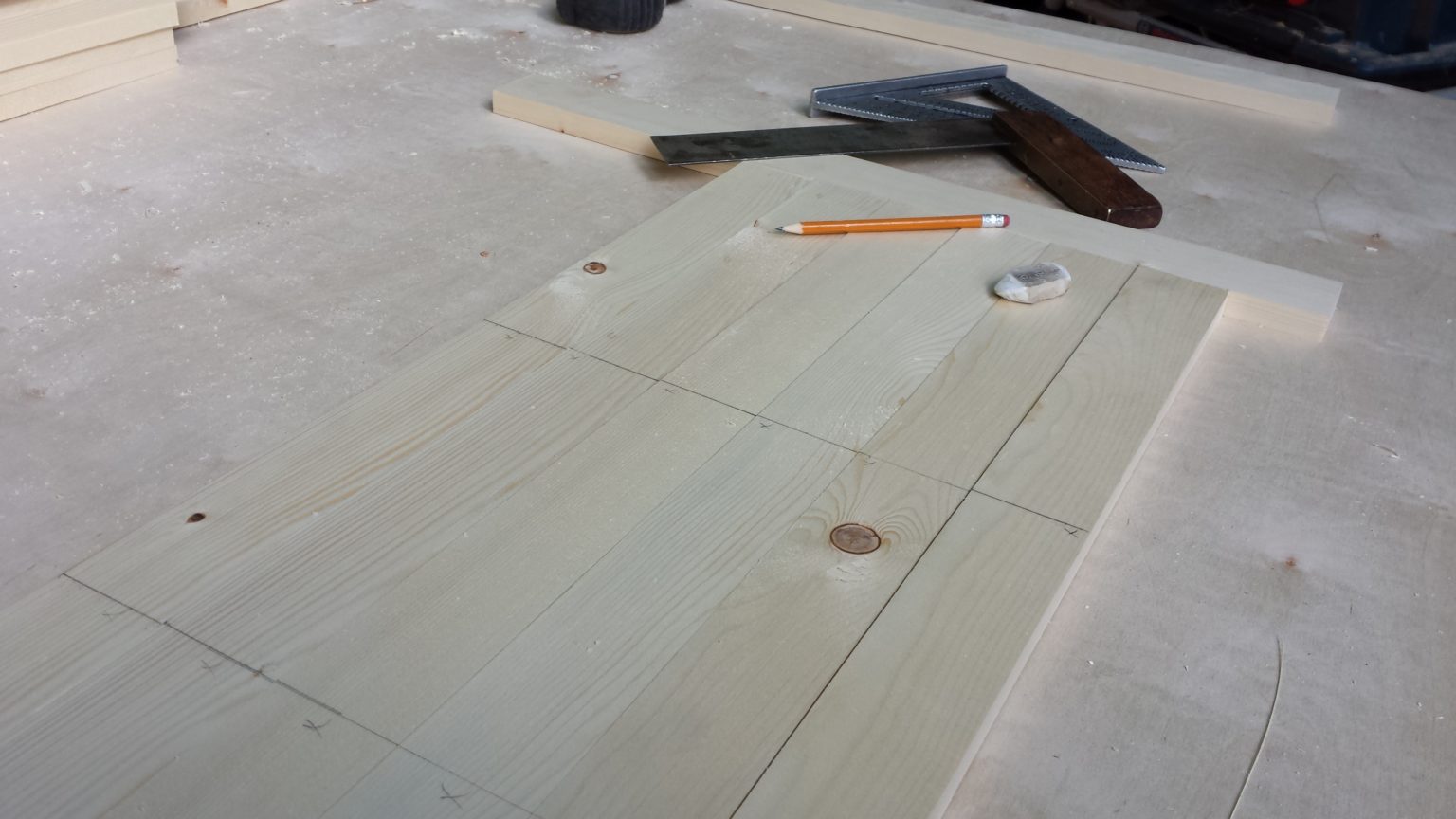 Double Live-Edge Stair Railing and Shoji Door Closet - Wood & Clay Homes